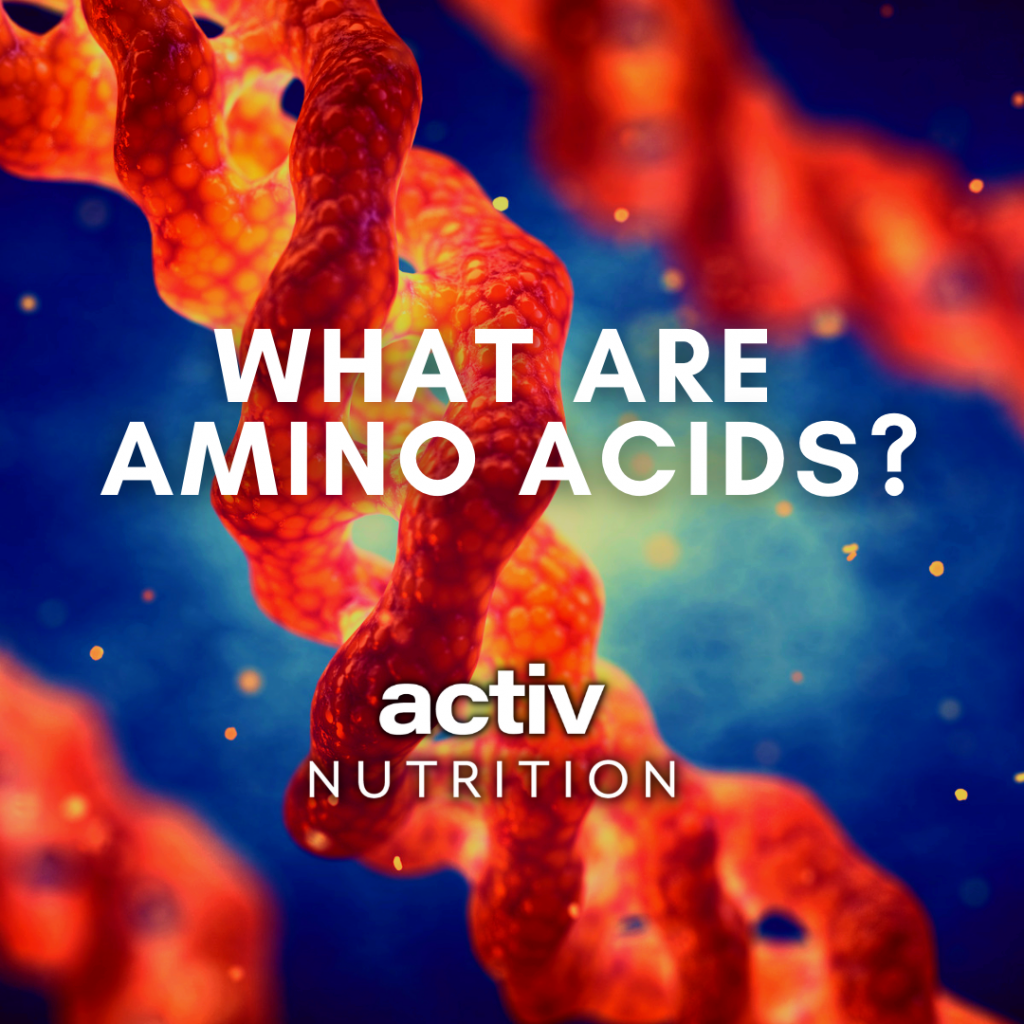 What Are Amino Acids? Learning Blog - Activ Nutrition