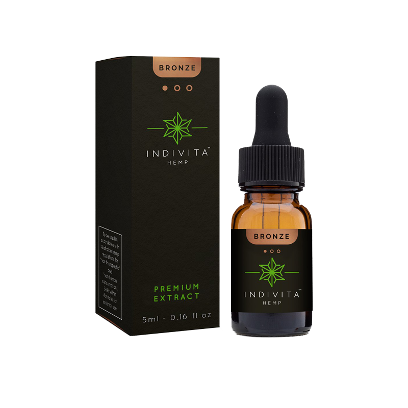 Indivita Hemp Bronze – 5ml Sampler - Activ Nutrition
